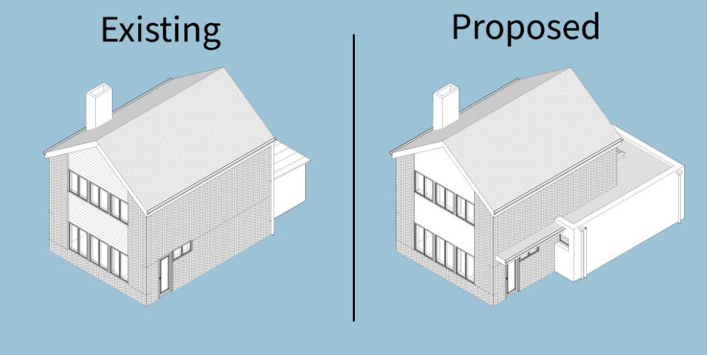 New Larger Living Space - LDV Architecture - Horsham